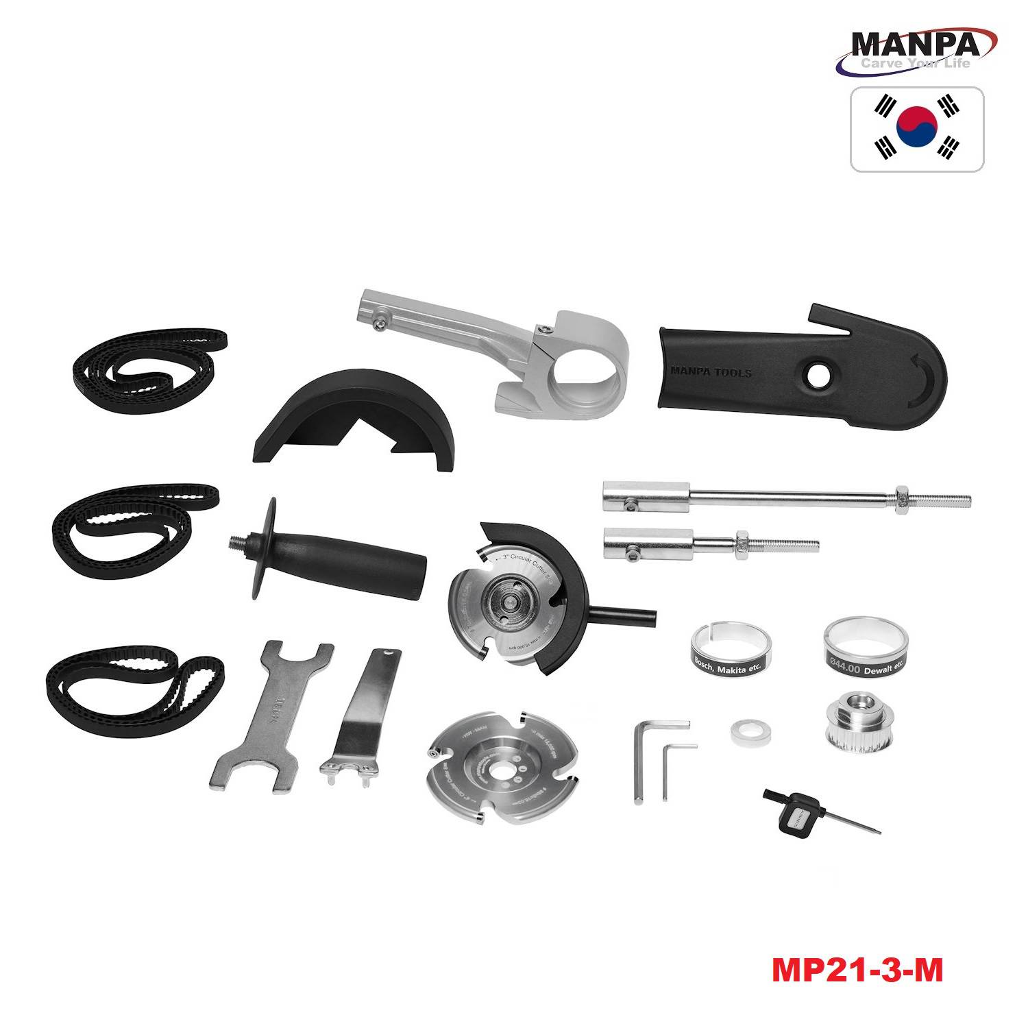 Manpa Tools Multi Cutter Master Set - houtsnijden
