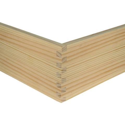 freesmal kam 600 mm vingerlas verbinding - bovenfrees