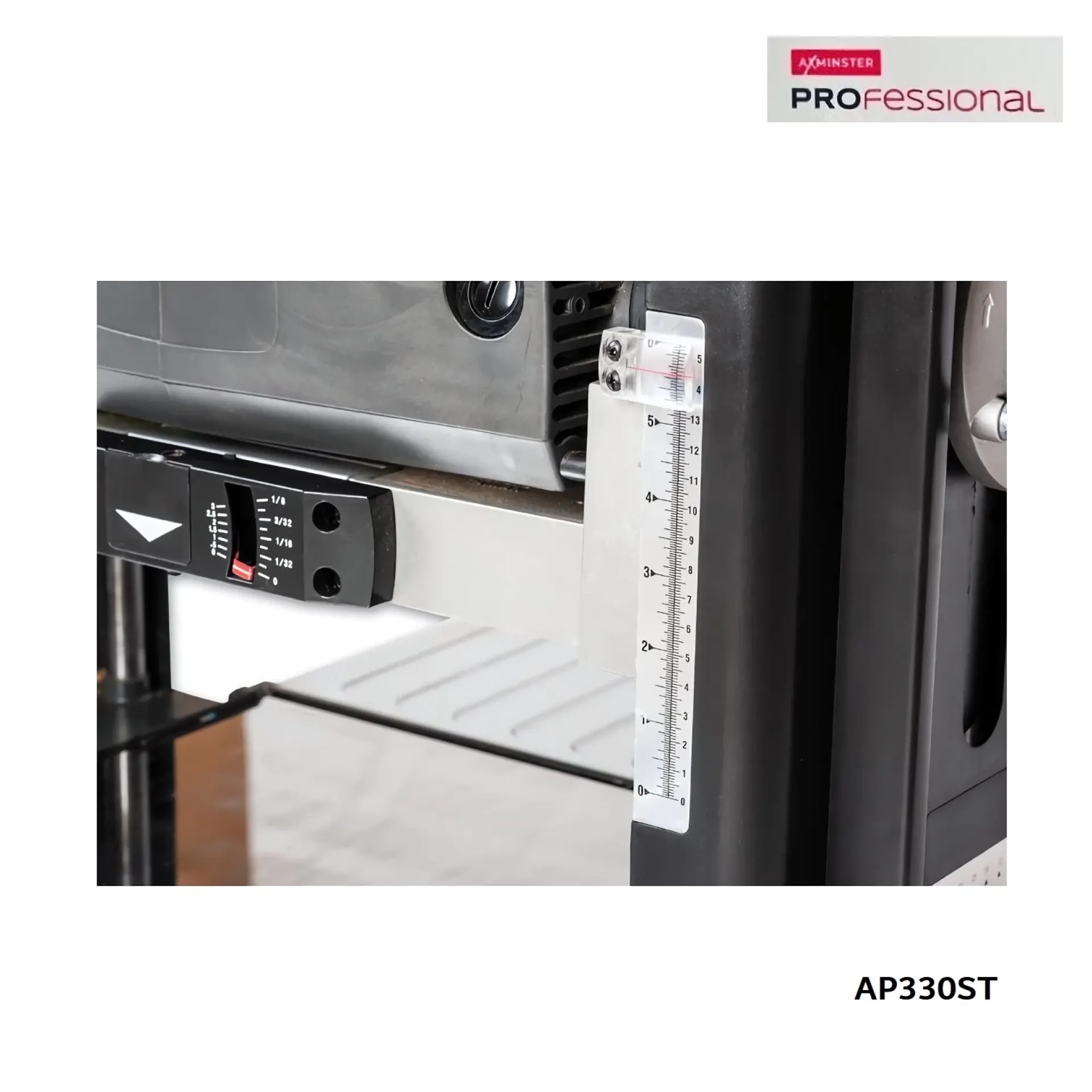 Vandikte schaafmachine Axminster AP330ST